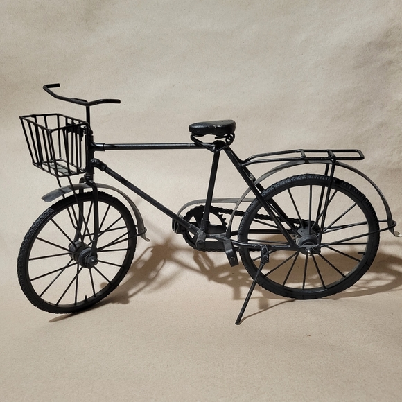 Art | Vintage Large Metal Scalemodel Replica Bicycle Working Chain ...